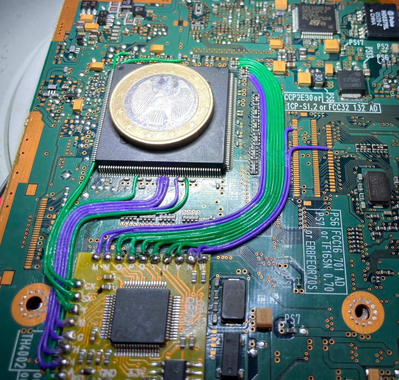 Playstation 2 – SCPH700xx V12 | Modbo installation diagram - Gusse console