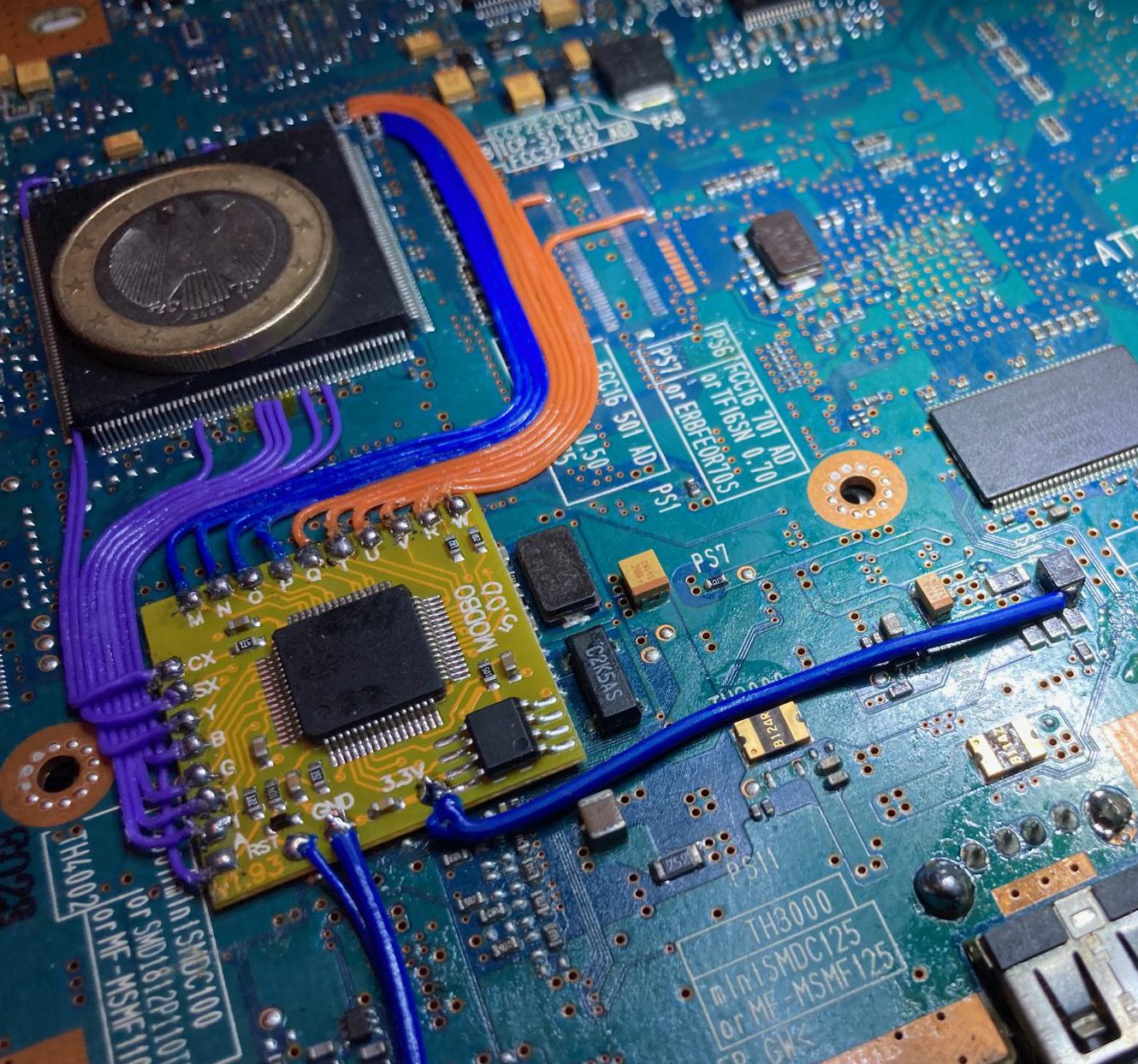 Playstation 2 – SCPH700xx V12 | Modbo installation diagram - Gusse console