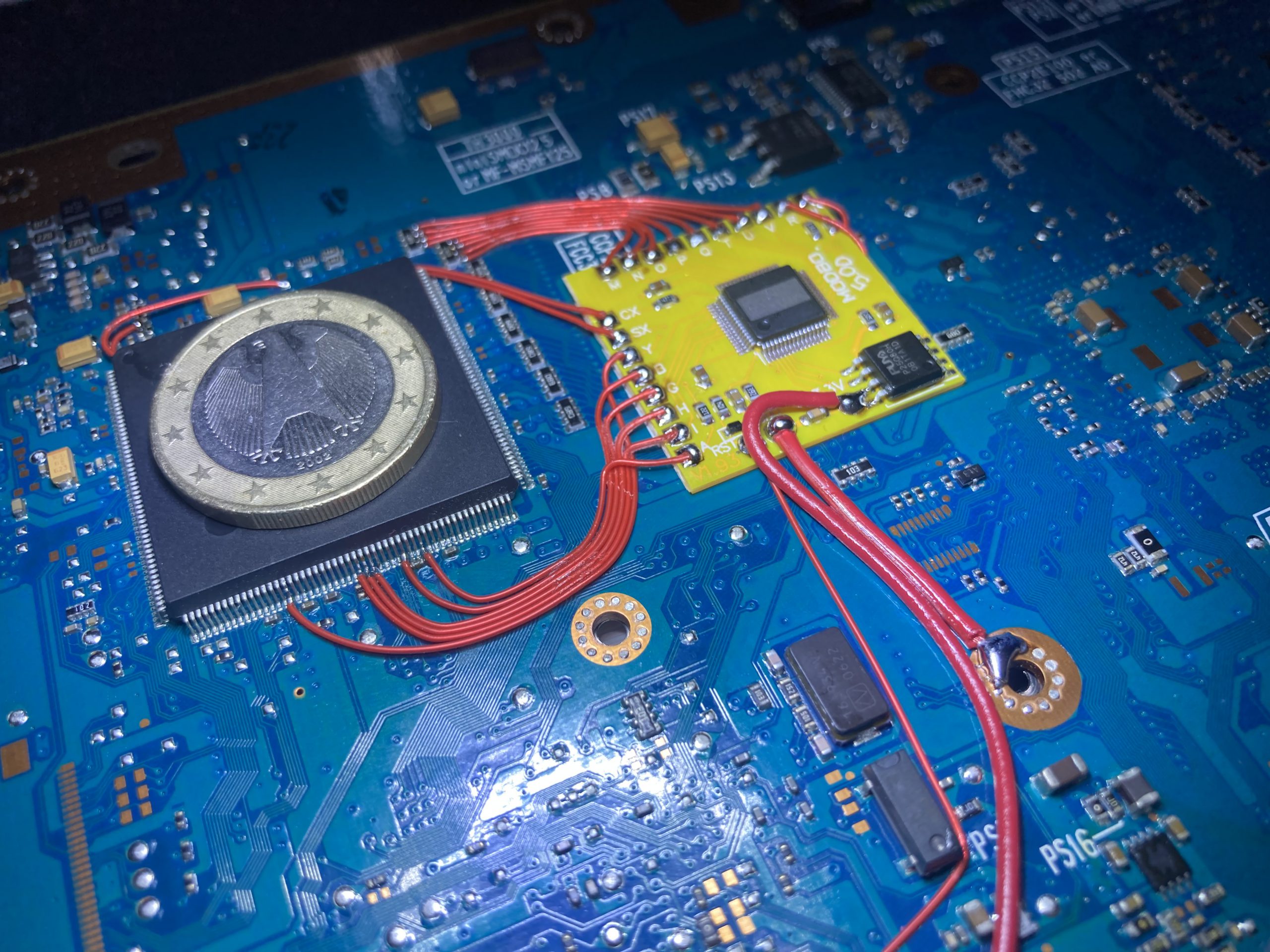 Playstation 2 – SCPH750xx V14 | Modbo installation diagram - Gusse console