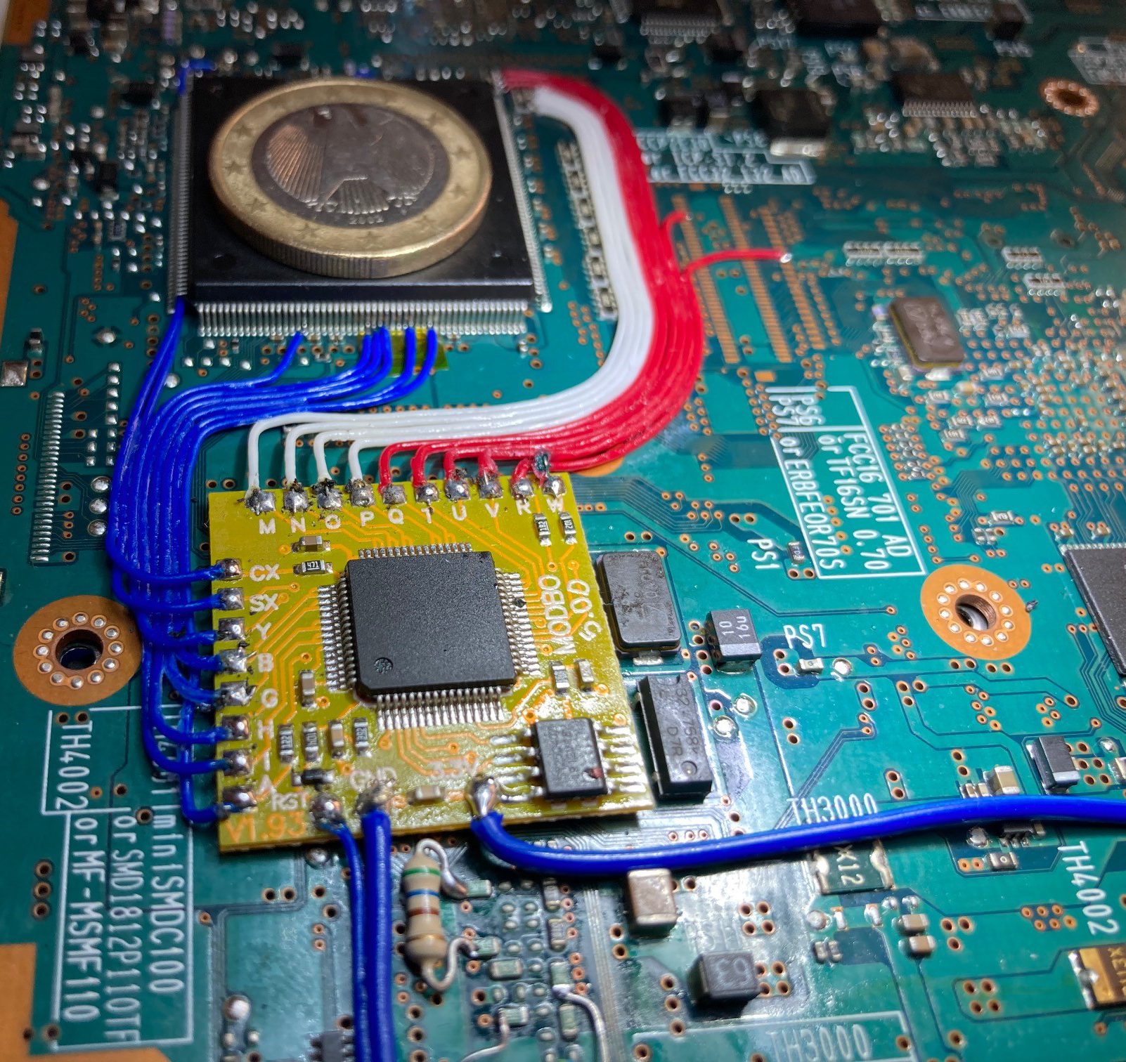 Playstation 2 – SCPH700xx V12 | Modbo installation diagram - Gusse console