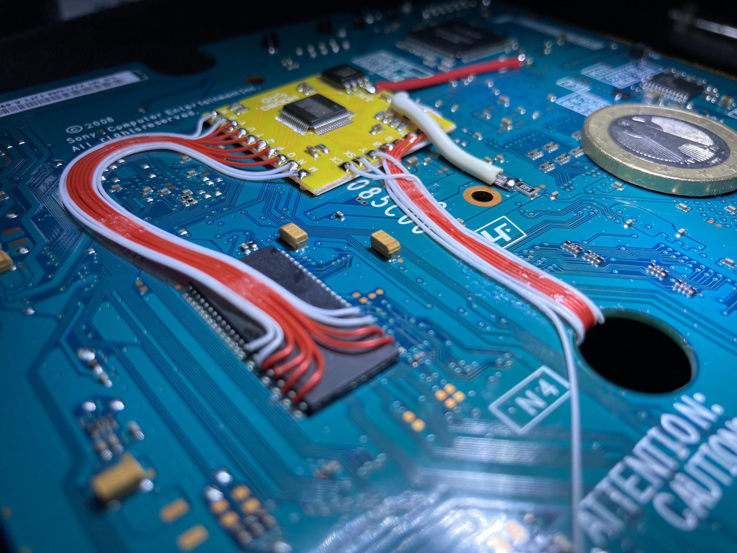 Playstation 2 – SCPH900xx V17 / V18 | Modbo installation diagram ...